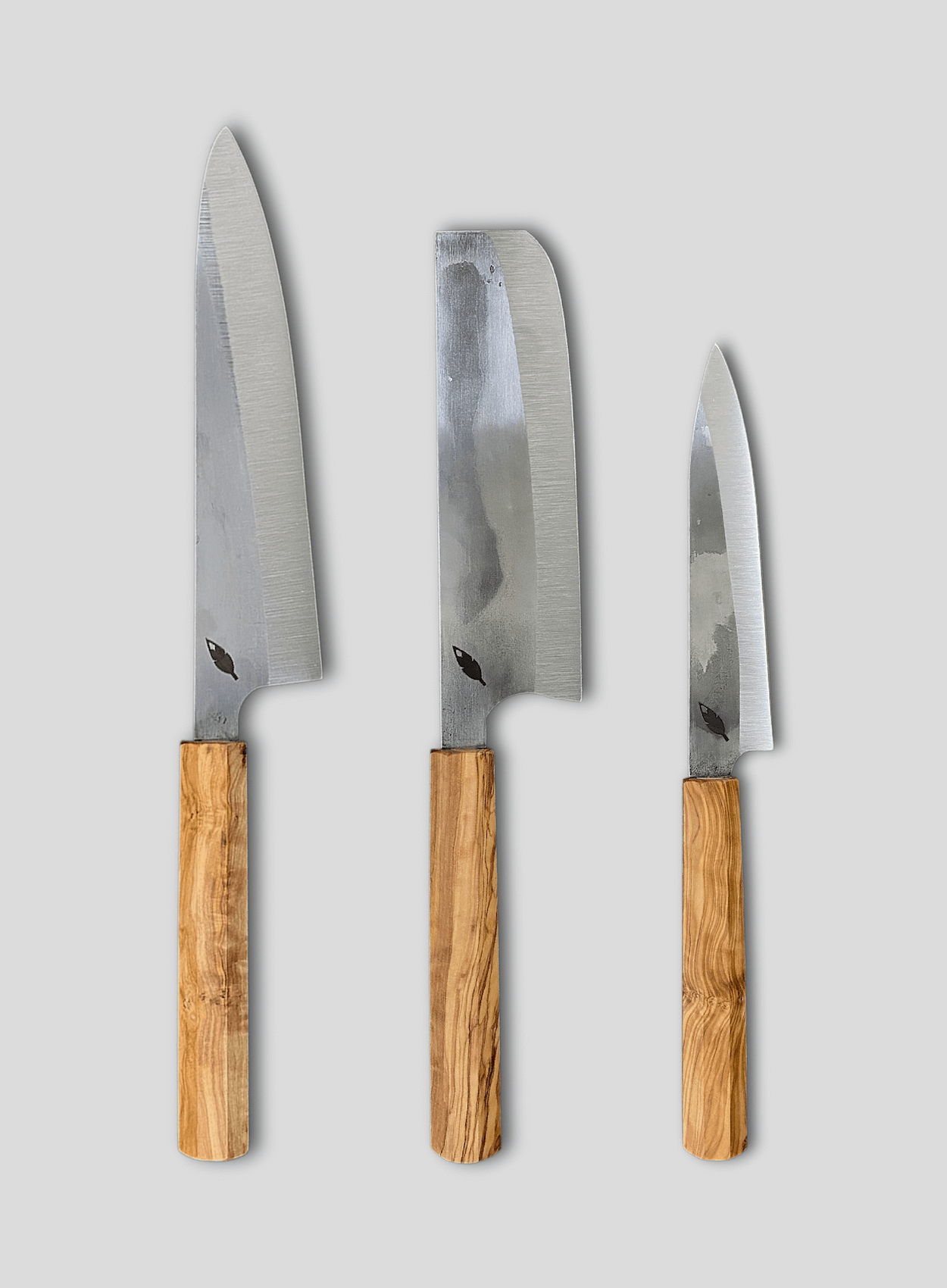 The Essential Knife Trio in Olive – Fields Outfitting